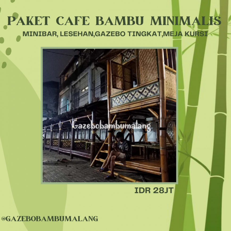 Warung Bambu Archives - Gazebo Bambu Malang