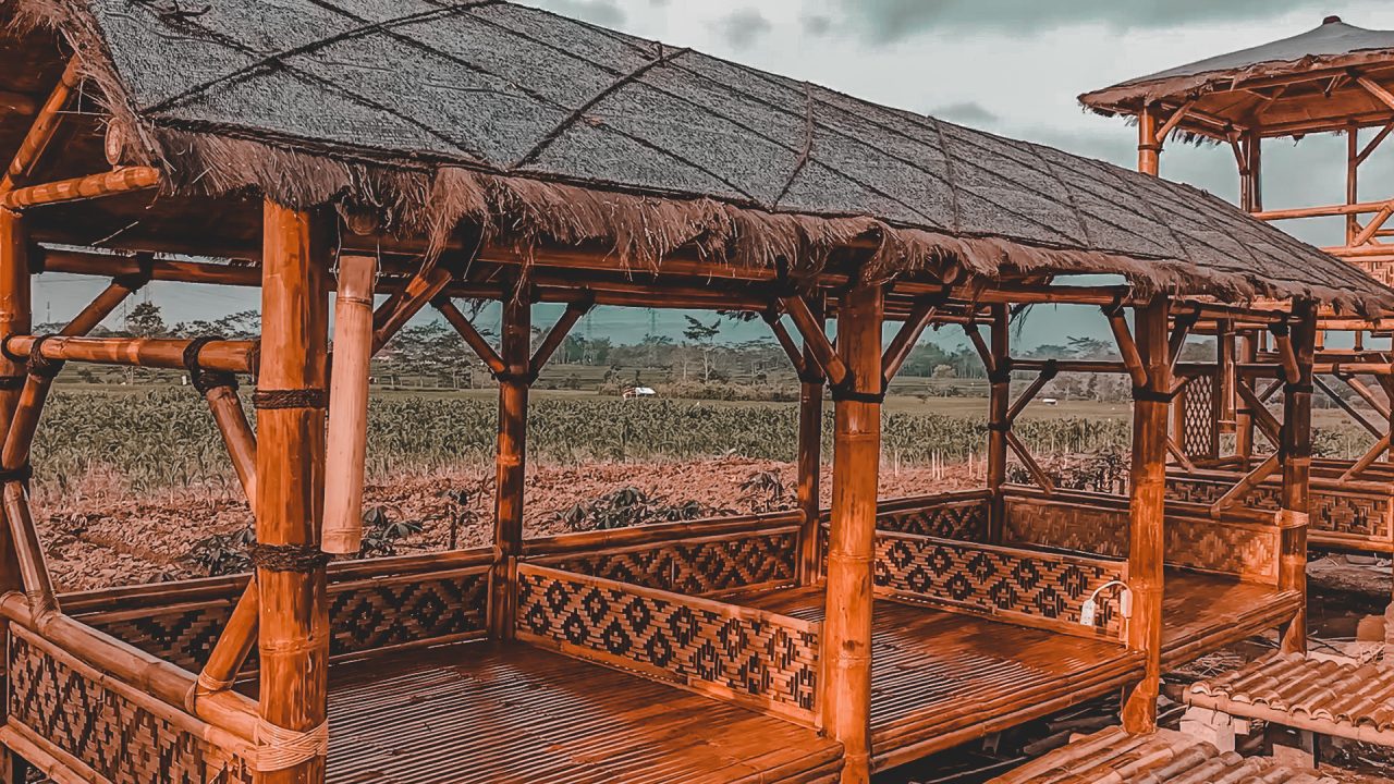 Membangun dengan bambu dapat memberikan proyek Anda tampilan yang unik ...
